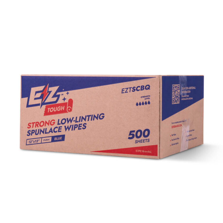 Industrial Spunlace Wipes | EZ Tough | Strong Low-Linting Wipers