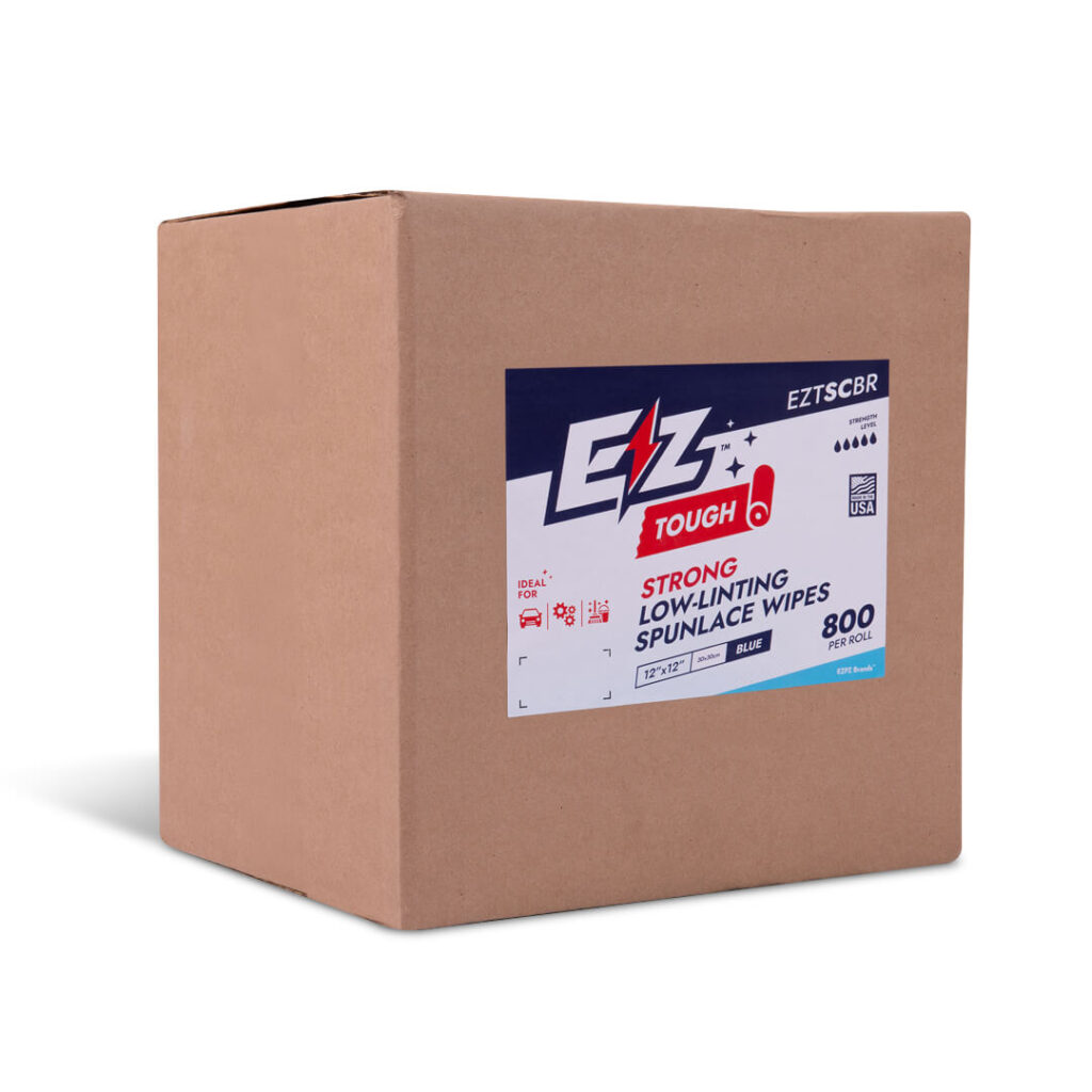 Industrial Spunlace Wipes | EZ-Tough | Strong Low-Linting Wipers